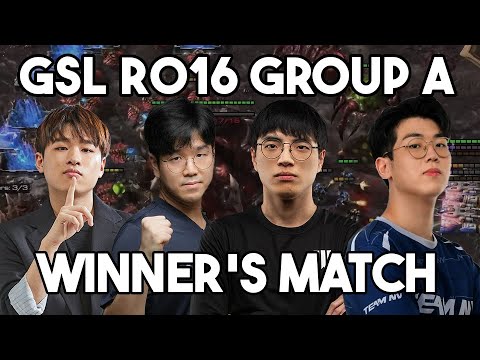 GSL RO16 Group A - Winner's Match - YouTube
