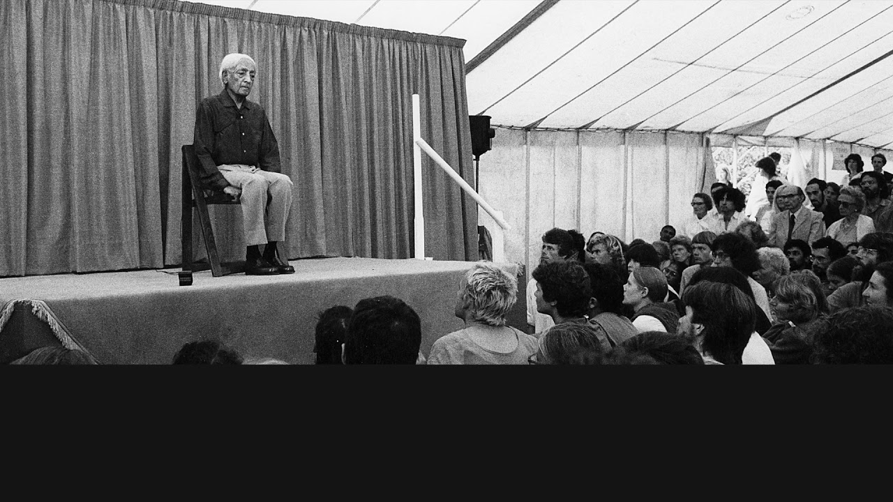Audio | J. Krishnamurti – London 1961 – Public Talk 1 – What is the ...