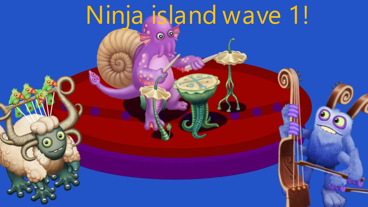 Ninja island wave 1 - YouTube