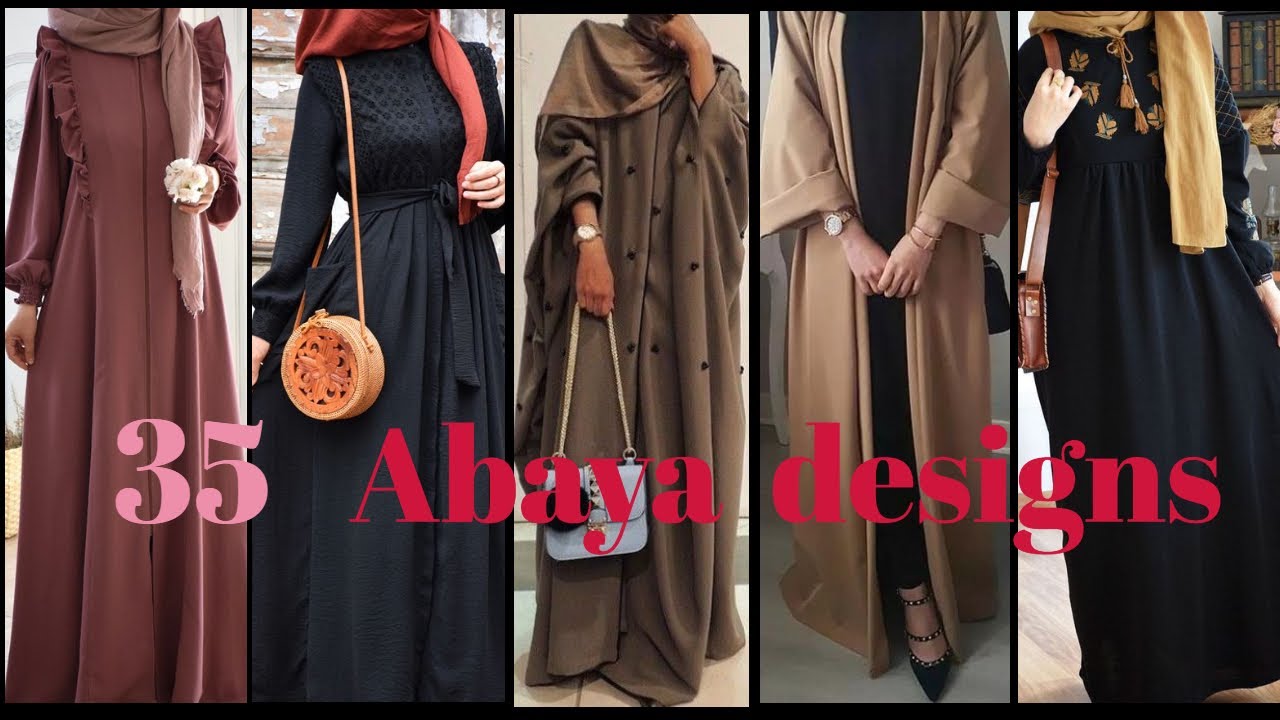 Abaya Designs for girls | Simple New Black Abaya Designs || Burka ...