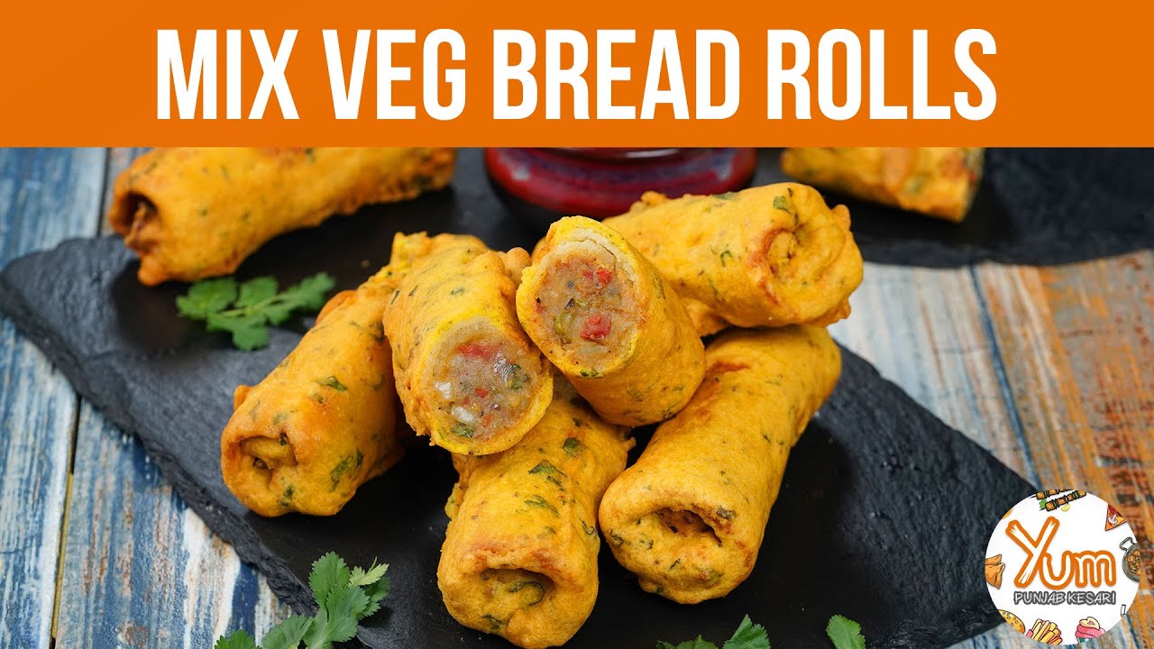 Ultimate Mix Veg Bread Rolls Recipe: Crispy, Flavorful, and ...