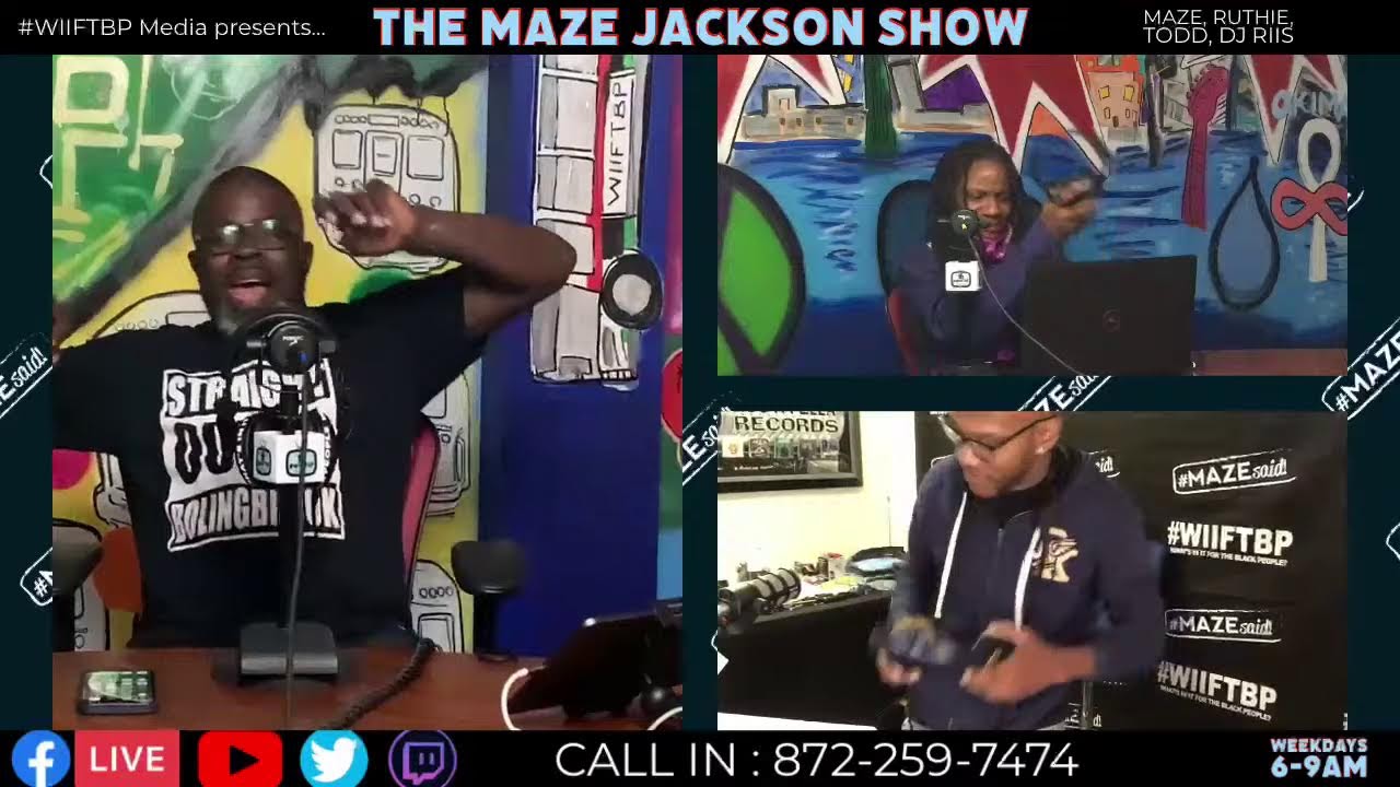 #WIIFTBP Media presents THE MAZE JACKSON SHOW: CITY RETURNS TO TICKETS ...