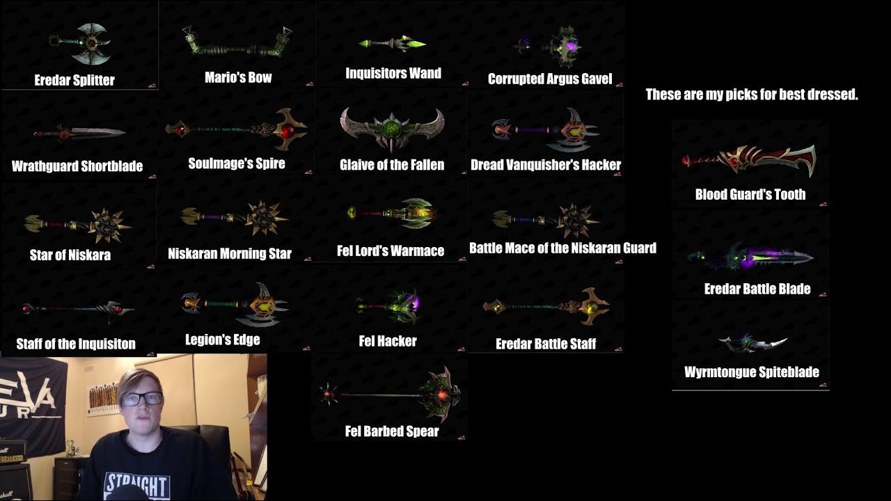 Legion Pre Launch Event - A Look At The 20 Weapons Available - YouTube