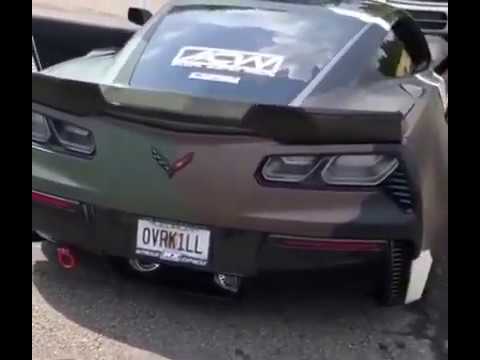 Corvette c7 zo6 twin turbo - YouTube