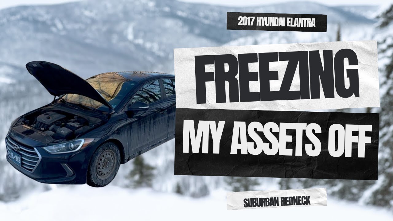 Freezing My Assets Off: A Winter Oil Change - Work with me EP.1 ...