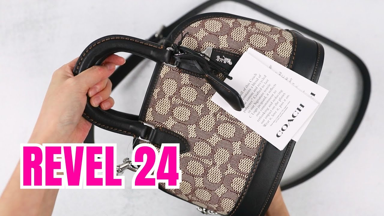 Coach Revel 24 | Unboxing + What Fits in the Bag - YouTube