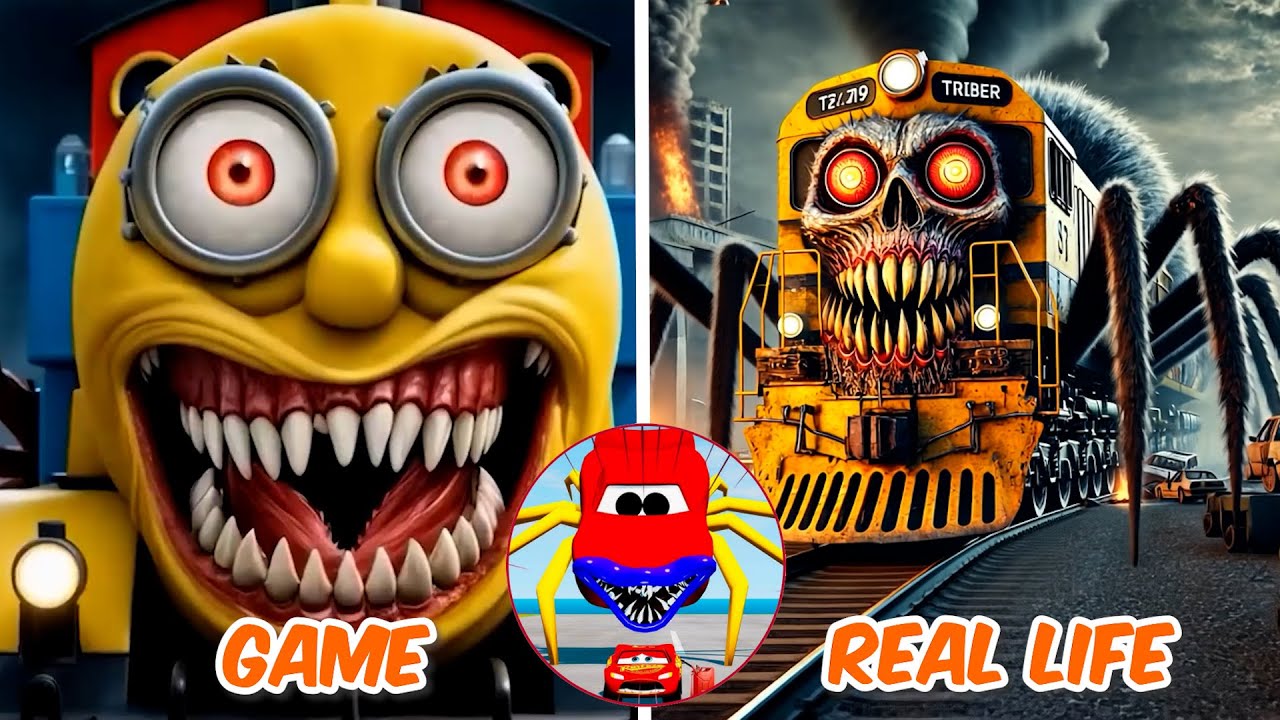 Scariest TRAIN EATER Monster In Real Life | All Eater Monster | Guess ...