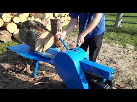 Kinetic log splitter 15T, 6.5 HP Princess Auto - YouTube