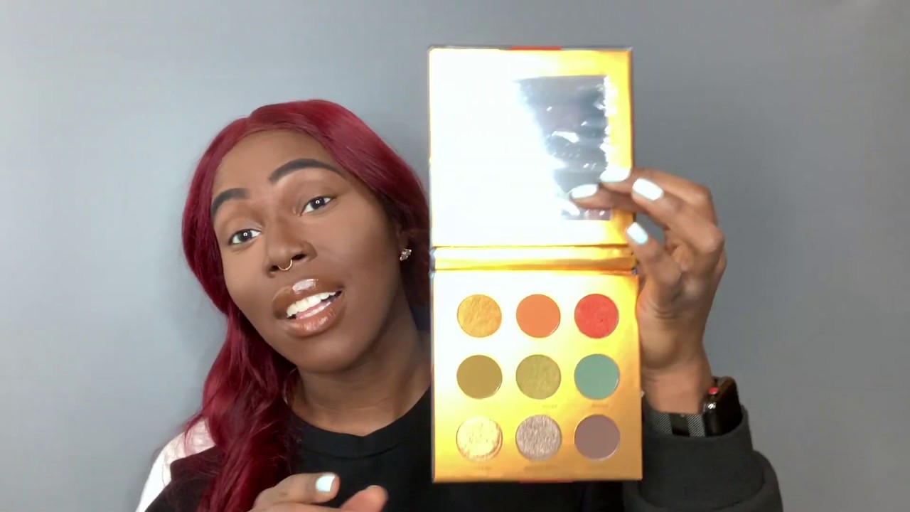 Colored Raine Safari Rains Eyeshadow Palette | Makeup Look - YouTube