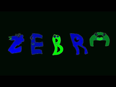 Z is For Zebra  //Effects inspired by Preview 2 Ace