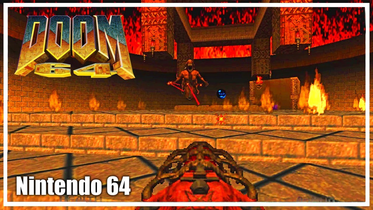 Doom 64 100% Nintendo 64 Watch Me Die Walkthrough (Level 28: The ...