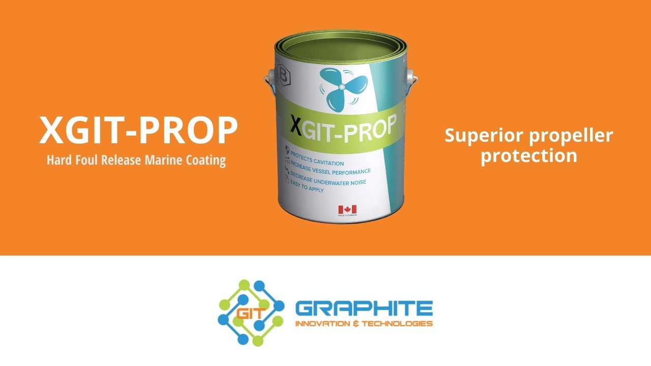 XGIT-PROP - Hard Foul Release Propeller Coating - YouTube