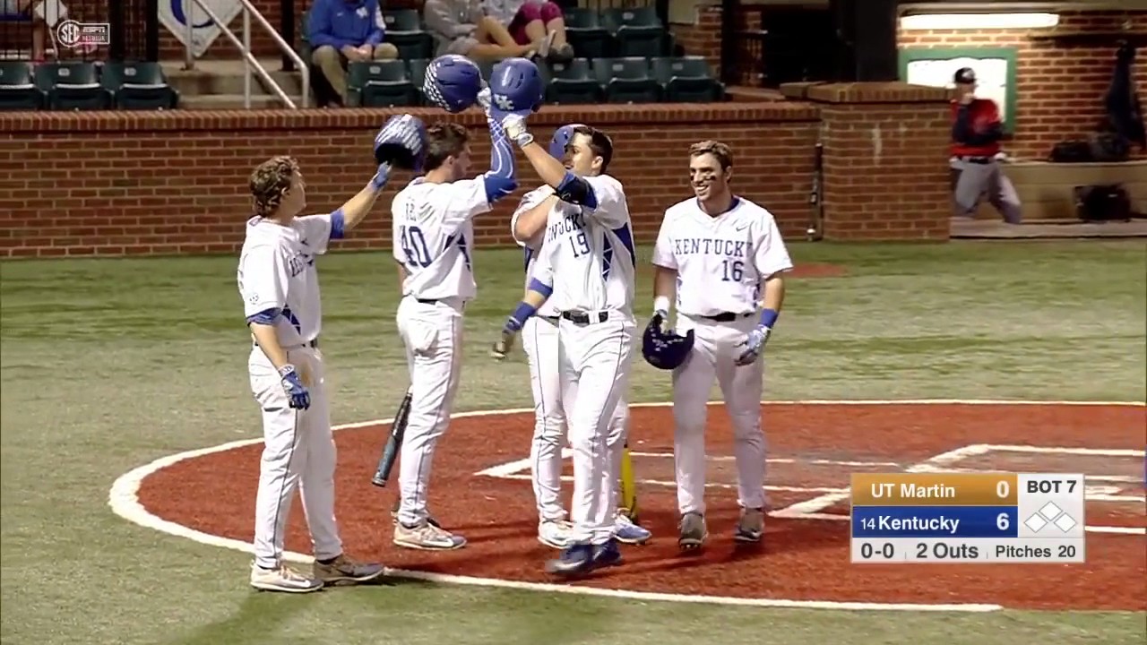 Evan White Kentucky Career Highlights - YouTube