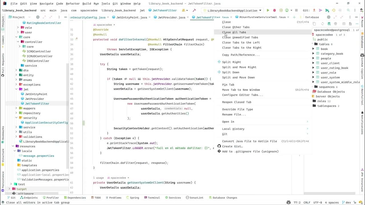 Desarrollando una API para libros con Spring Boot | Security ...