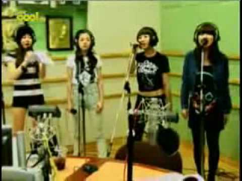 2NE1 Say goodbye by Chris Brown on KBS CoolFM