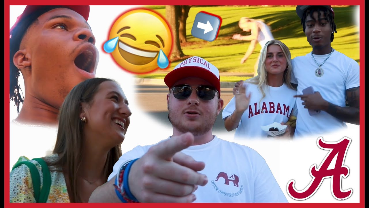 Interacting with NPC'S at THE University Of ALABAMA - YouTube