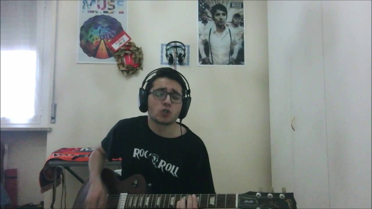 Muse - Hysteria (Guitar cover) - Andrea Di Prima - YouTube