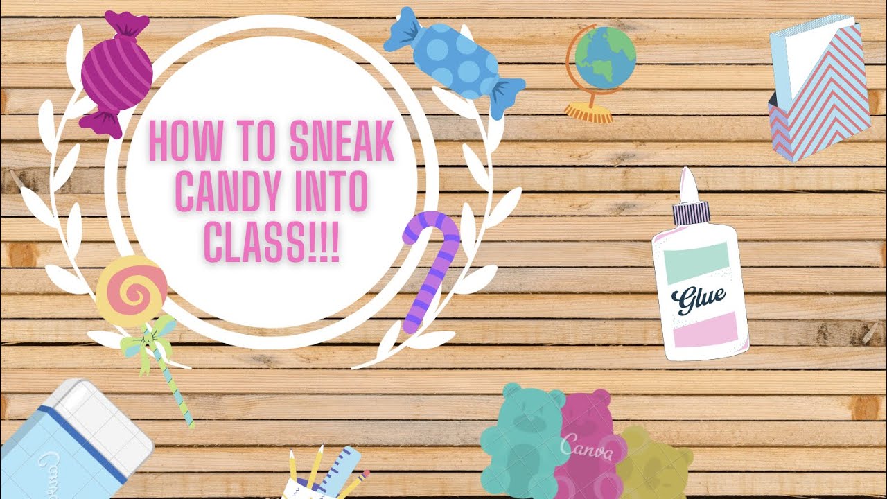 HOW to SNEAK CANDY into CLASS!!! | Harshika and Swetcha - YouTube