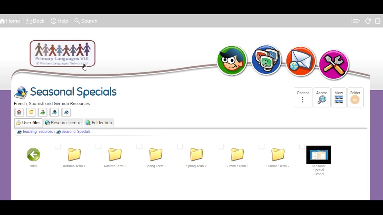 'Teaching Resources' and 'MFL Coordinator Tools' - YouTube
