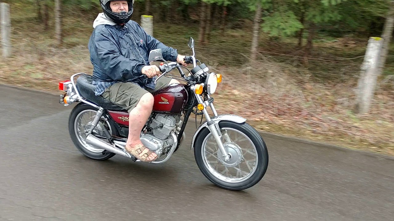 1982 Honda CM250C Custom - YouTube