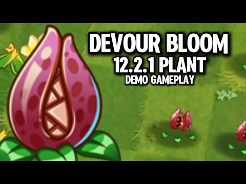 Devour Bloom DEMO | New Plant In 12.2.1 | Plants vs. Zombies 2 - YouTube