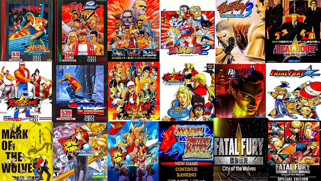 The Evolution of FATAL FURY Games (1991-2025) - YouTube