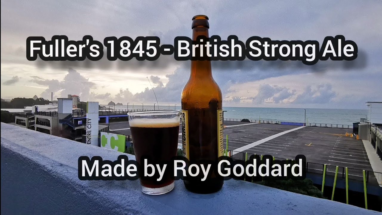Roy Goddard's - Fuller's 1845 Tasting - YouTube