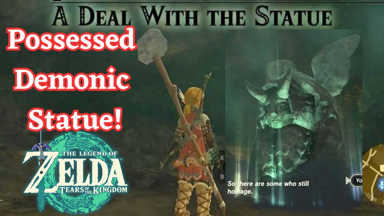 Where to find the Possessed Demonic Statue - A Deal With the Statue ...