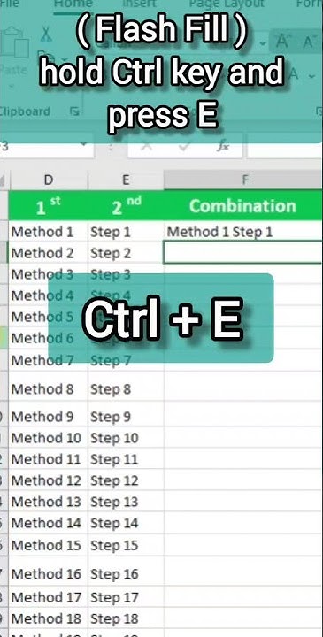 Excel Flash Fill Exceltips Exceltricks Exceltutorial Excelshorts Youtube