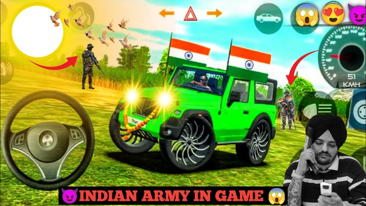 Dollar Song Modified Mahindra Pink Thar 😈 | Indian cars simulator 3D ...