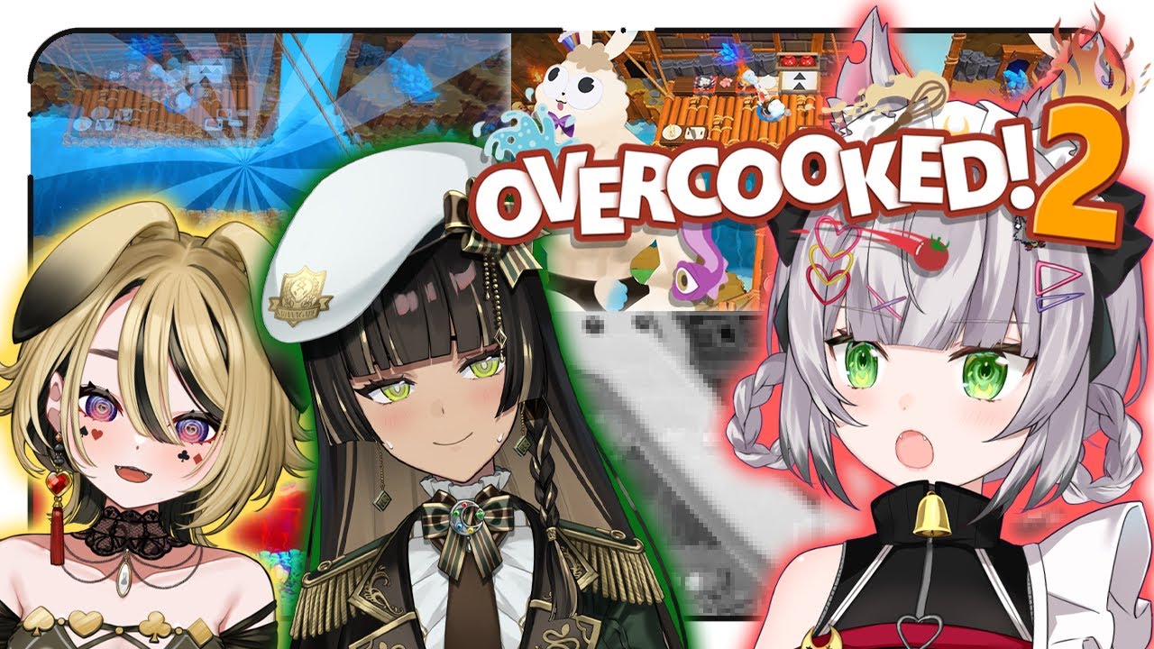 Overcooked 2 with EverAfter but every minute a random disaster happens ...