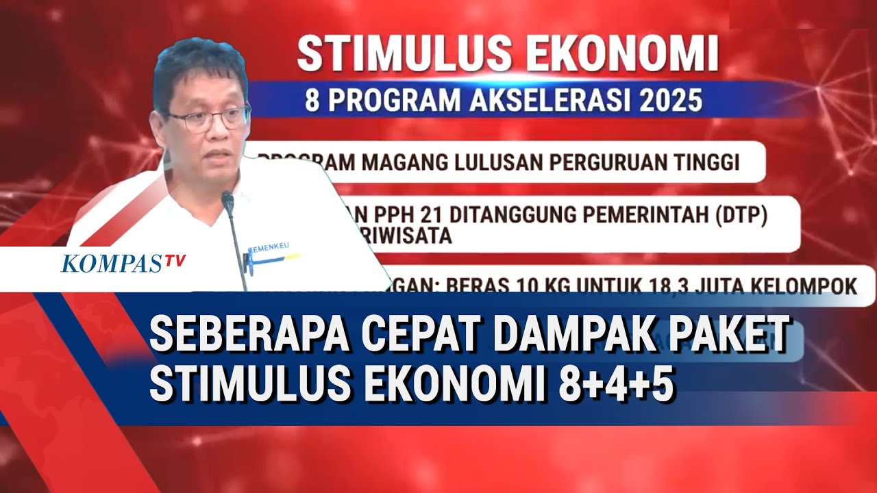 Pemerintah Luncurkan Paket Stimulus Ekonomi 8+4+5, Bagaimana Dampak ke ...