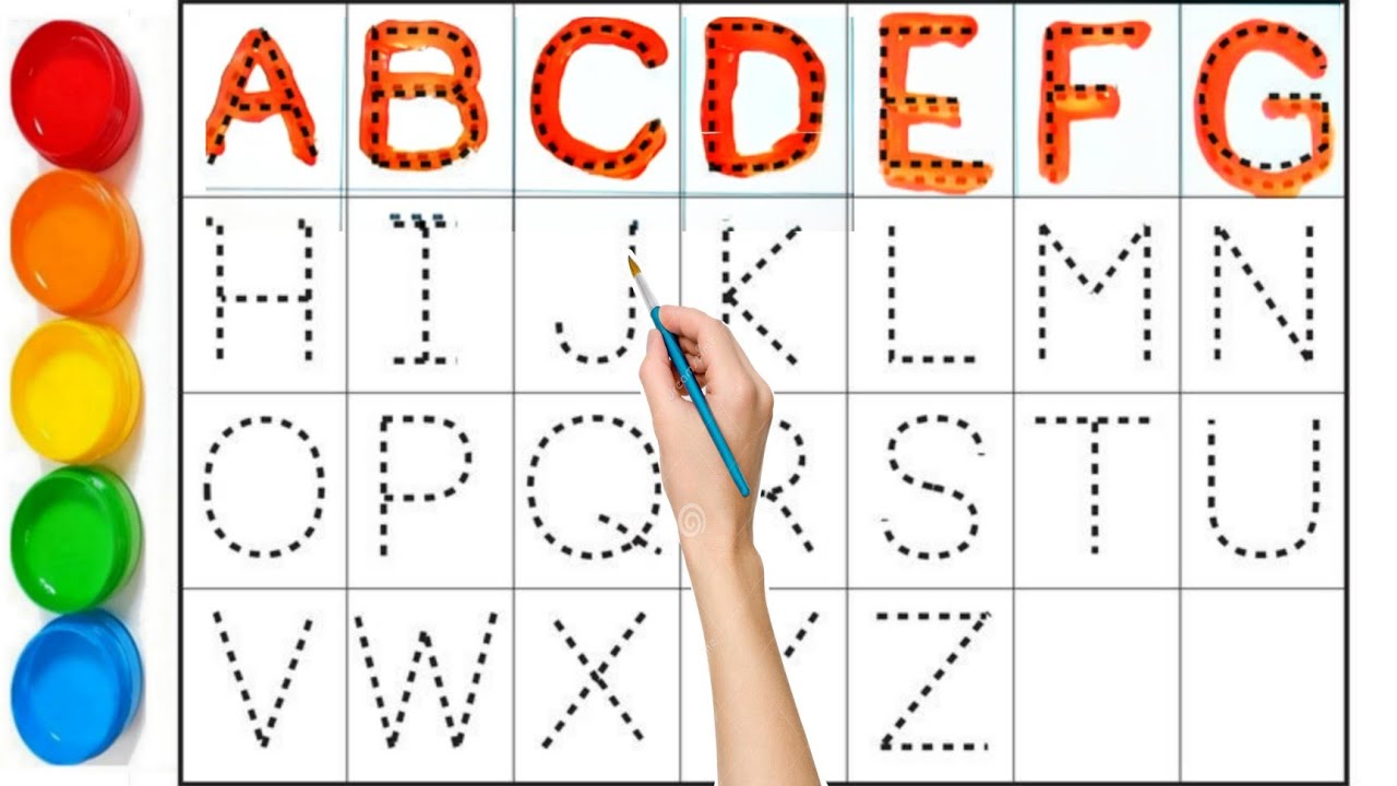 English alphabet reading and writing | learn alphabet abcd read ...