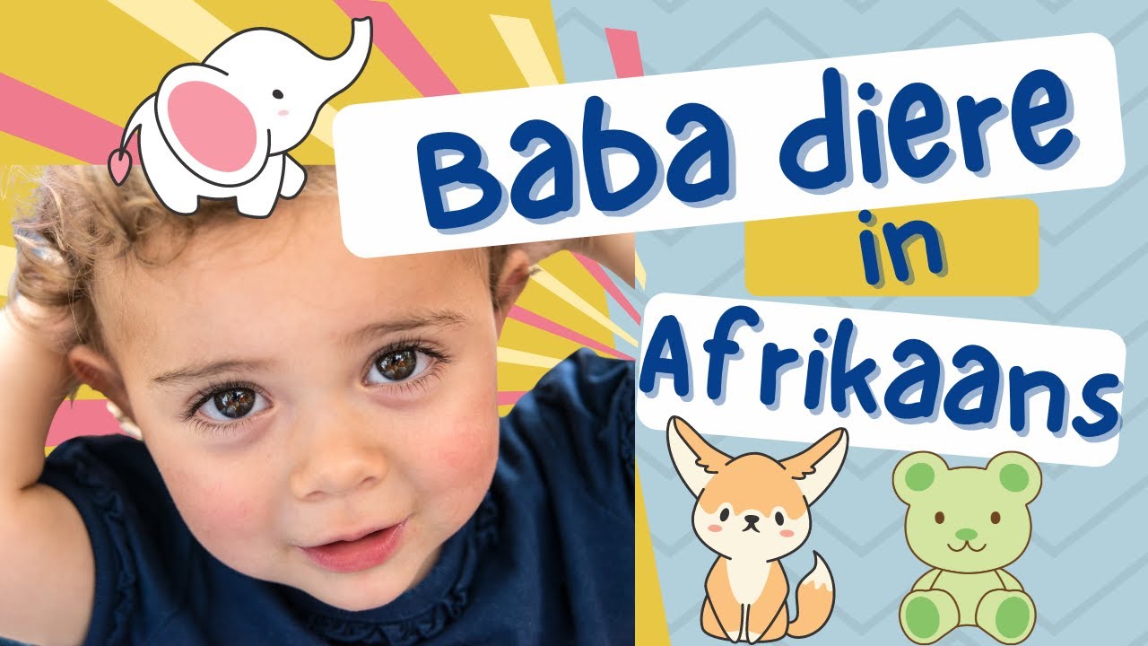 Baba diere vir kinders #kleuters #lami #afrikaans - YouTube