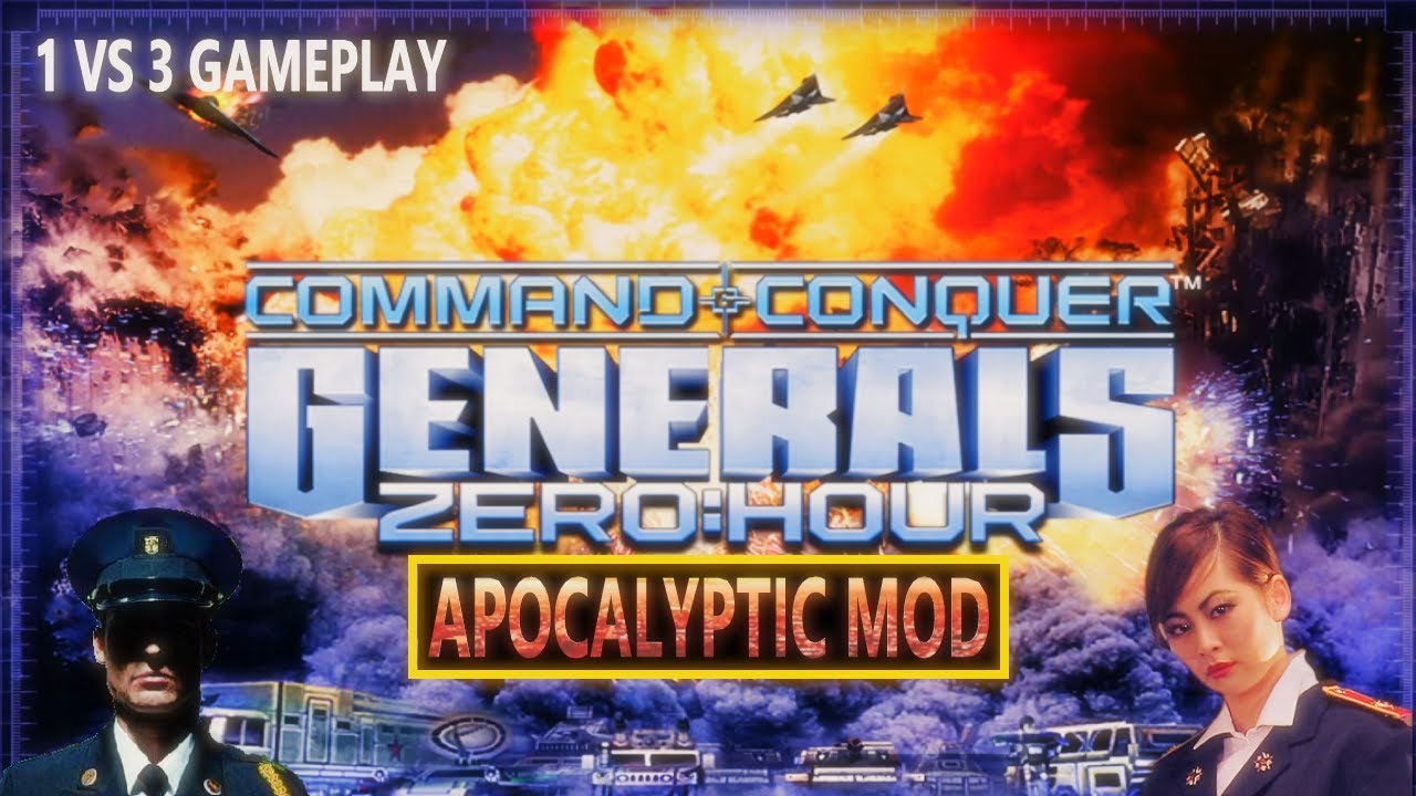 GENERAL IRONSIDE TEST #2 C&C Generals Zero Hour Apocalyptic mod 2024 ...