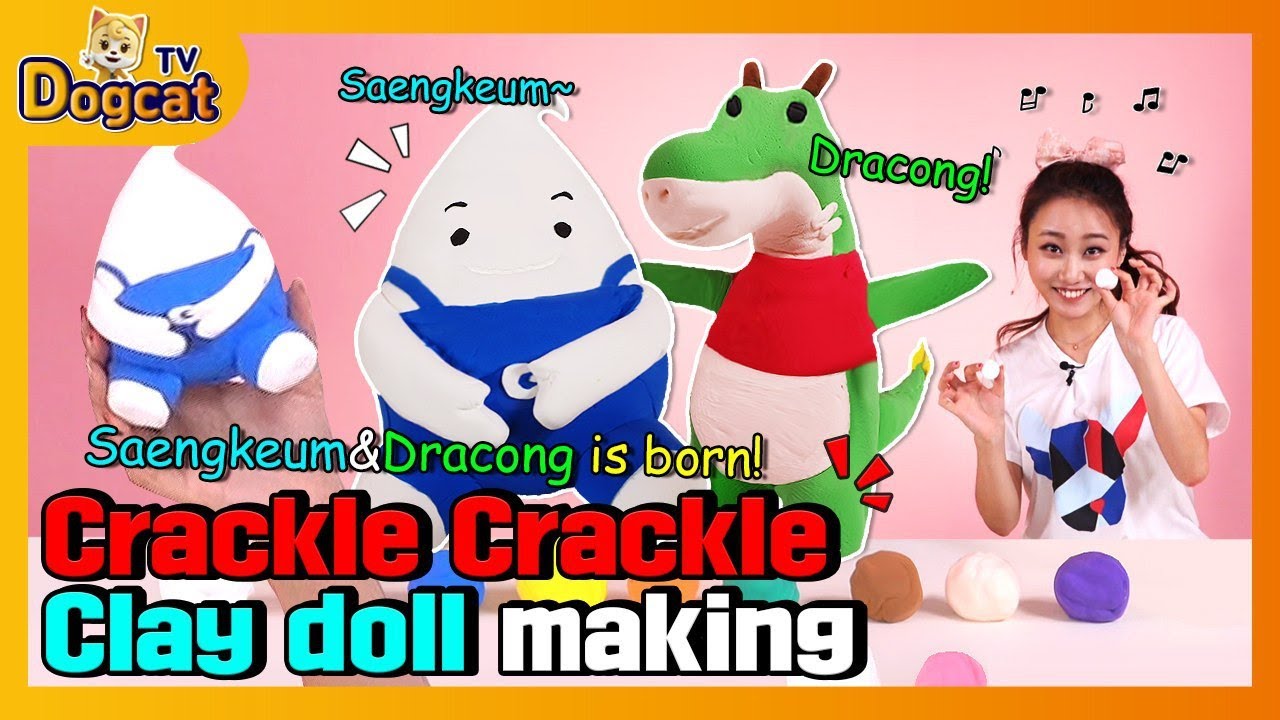 [Clay Art]Create a Character with Clay DIY Making CharactersClay art ...