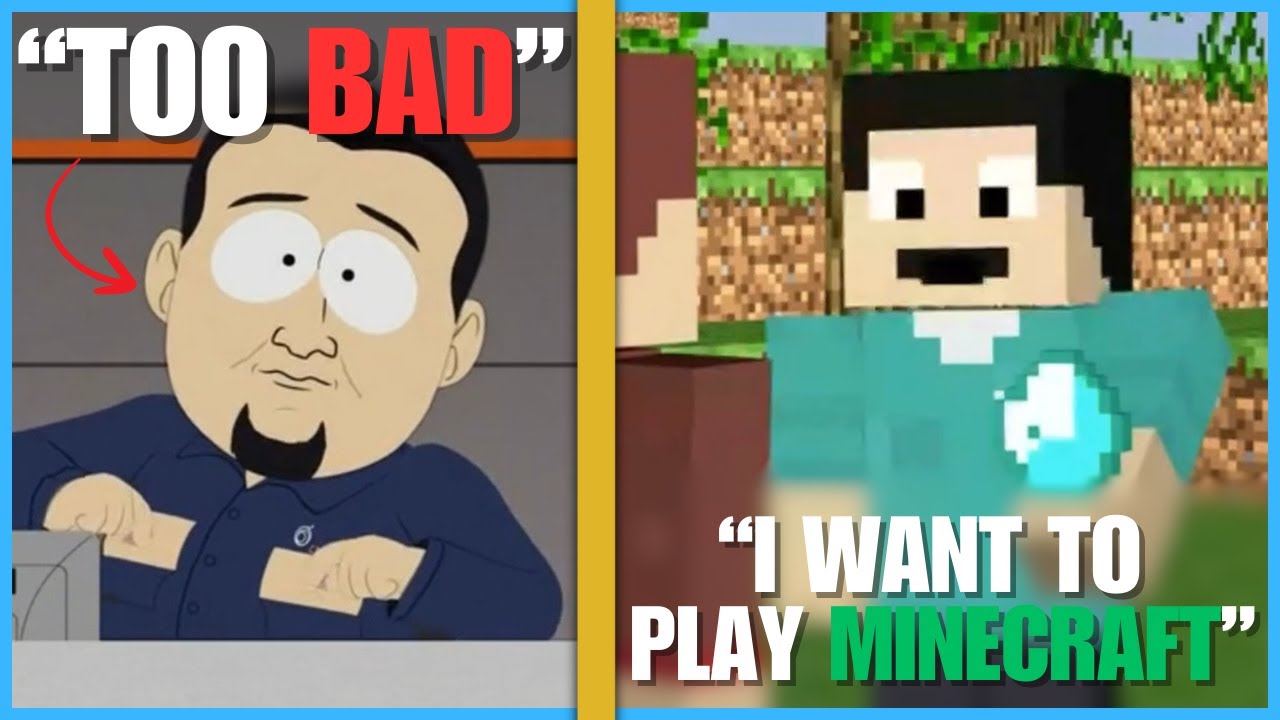 Randy just wants to play Minecraft - A South Park Review - YouTube
