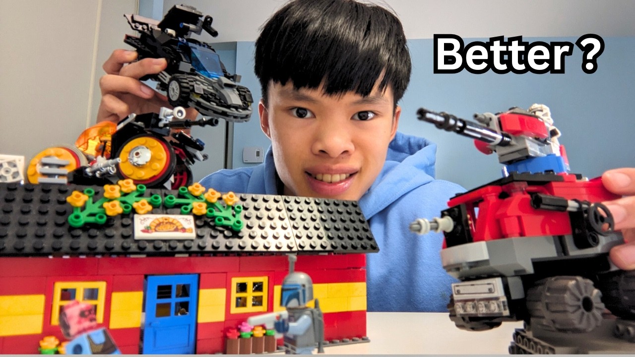Upgrading Terrible Lego Builds from My childhood - YouTube