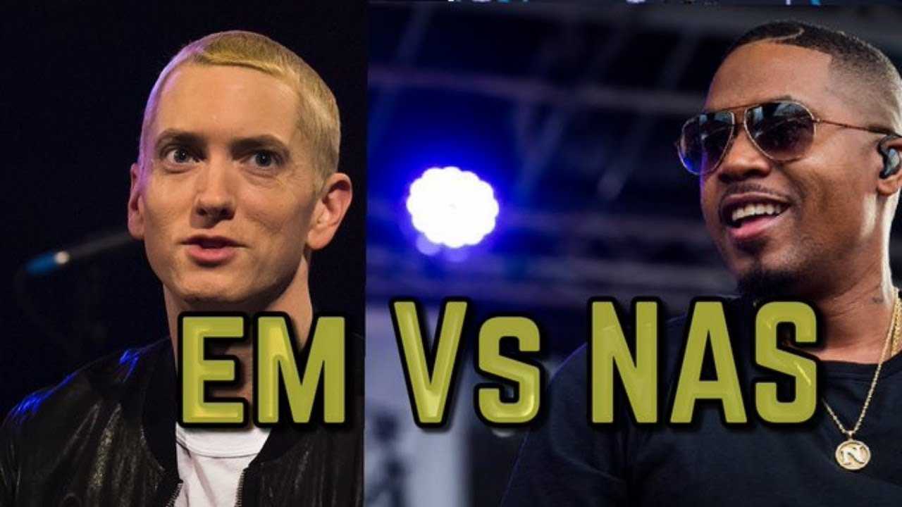 Eminem Vs Nas 15 Song Battle | Who's the Real Rap God? - YouTube