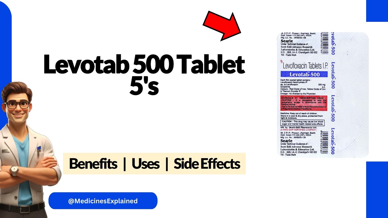 Levotab 500 Tablet Uses | Side Effects & Dosage - YouTube