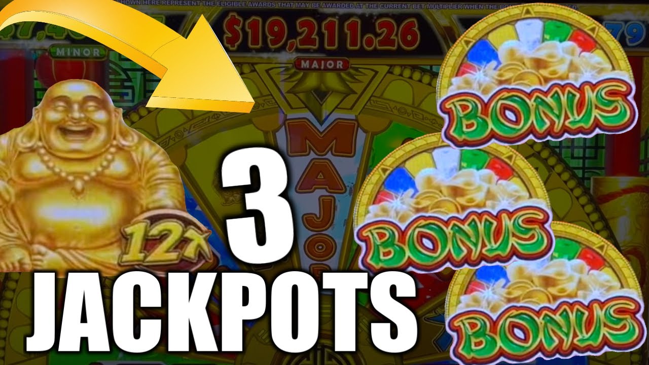 3 Jackpots On MAX Bet! LUCKY Buddha High Limit Slot Machine - YouTube