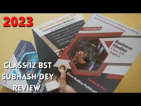 REVIEW : SUBHASH DEY ~ BST CLASS 12TH | 3 BOOKS | BUSINESS STUDIES BOOK ...
