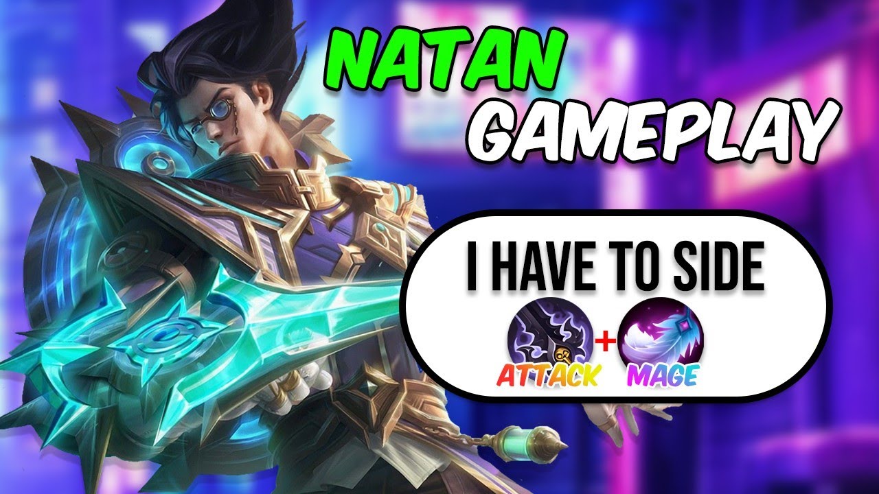 NATAN GAMEPLAY BEST ITEM FOR NATAN - MOBILE LEGEND - YouTube