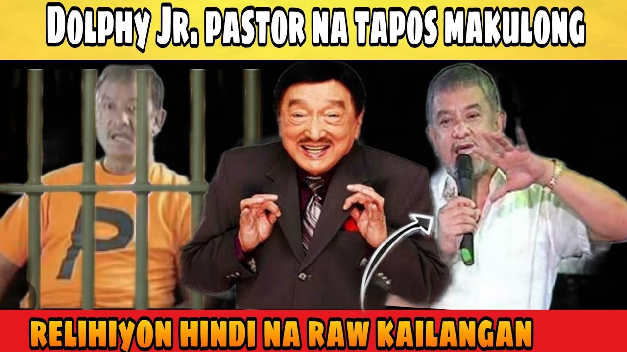 👉Dolphy Jr. nalulong sa druga at nakulong naging pastor na! Relihiyon ...