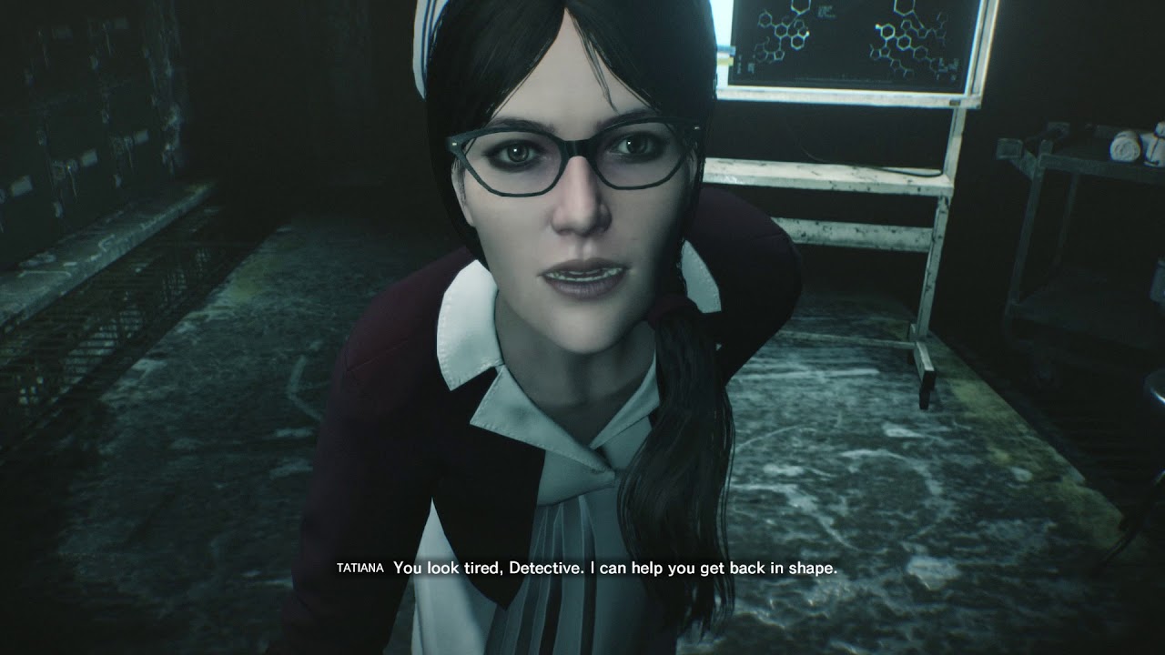 The Evil Within 2 - Chapter 3: Nurse Tatiana "Welcome Back" Cutscene ...