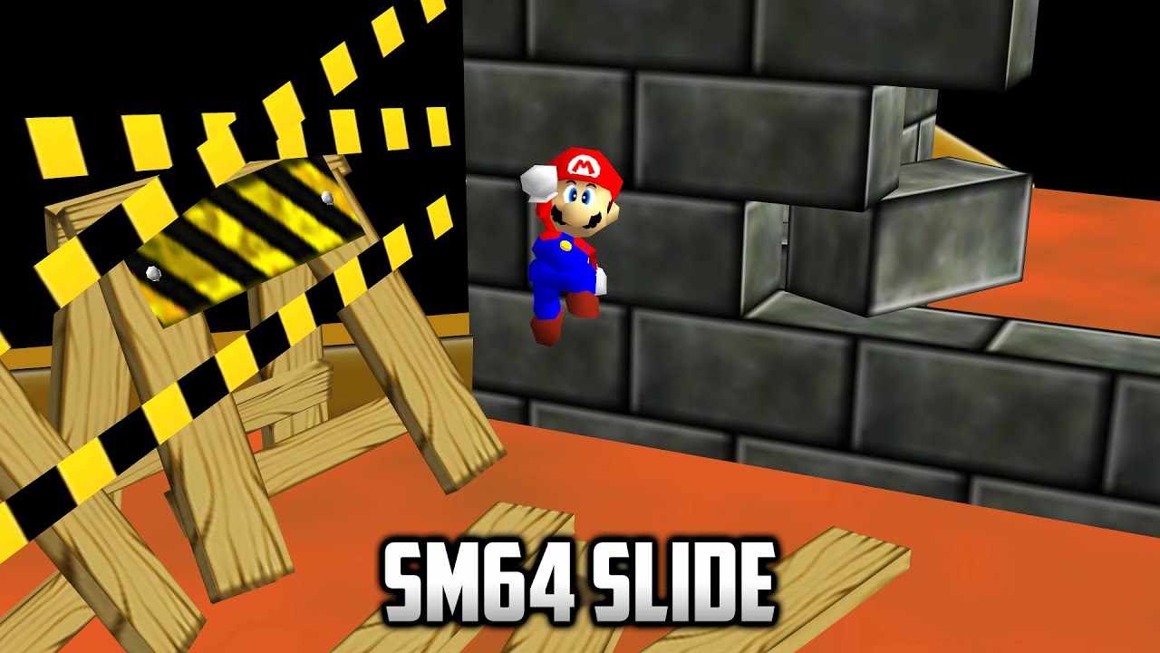 ⭐ Super Mario 64 - SM64 Slide - YouTube