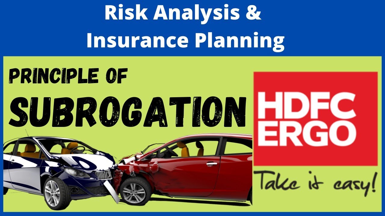 Principle of SUBROGATION | Fundamental Principles of Insurance |RAIP ...