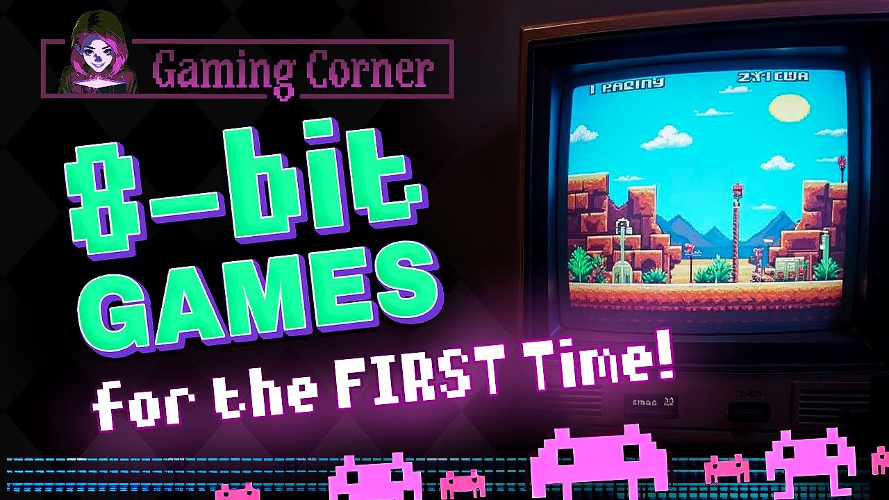 8-Bit Games for the FIRST Time! 🎮 NES Clone Fun! | Gaming Corner by ...