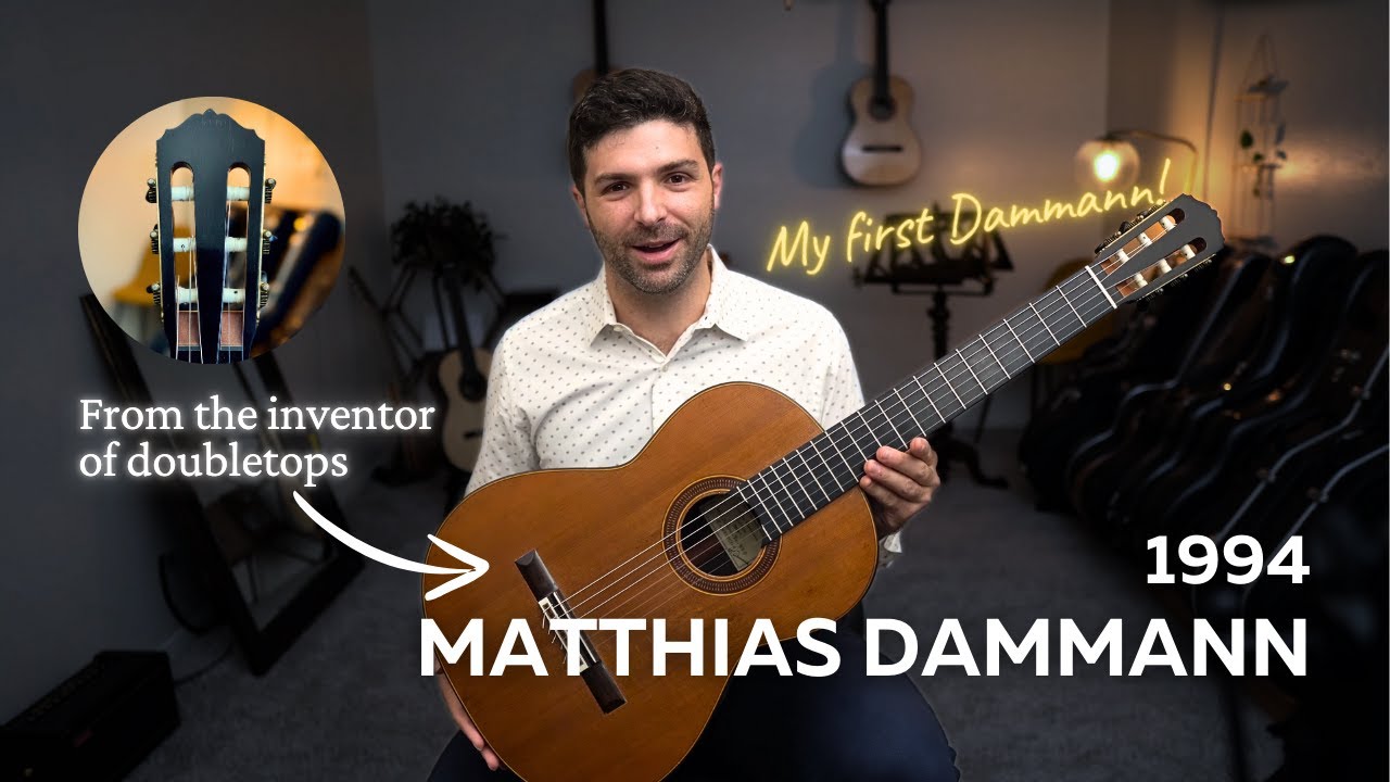 My First Matthias Dammann! | GuitarCollection.com - YouTube