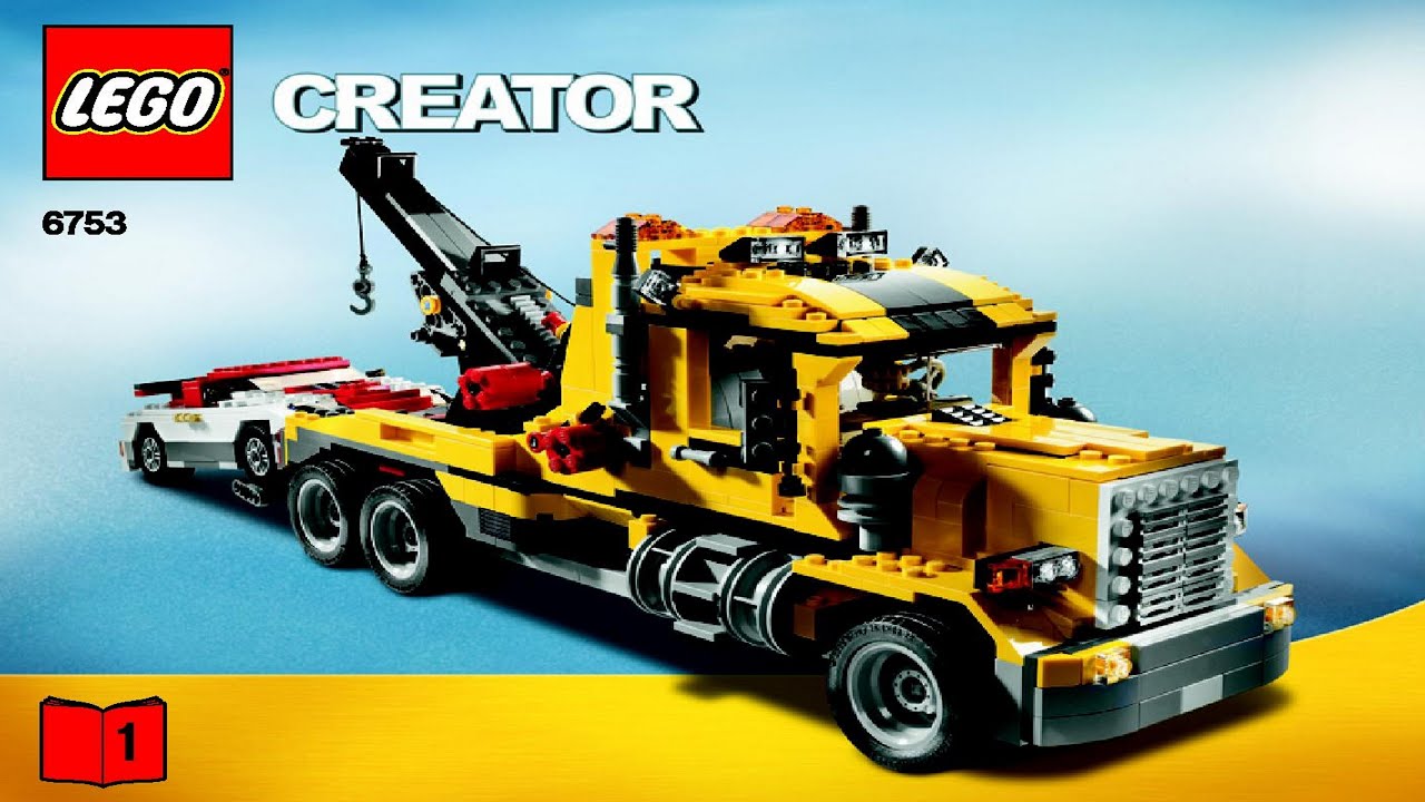 LEGO instructions - Creator - 6753 - Highway Transport (Book 4) - YouTube